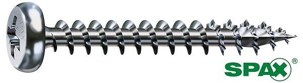 Etra Balti As - SPAX Universal screw Pan head WIROX PZ