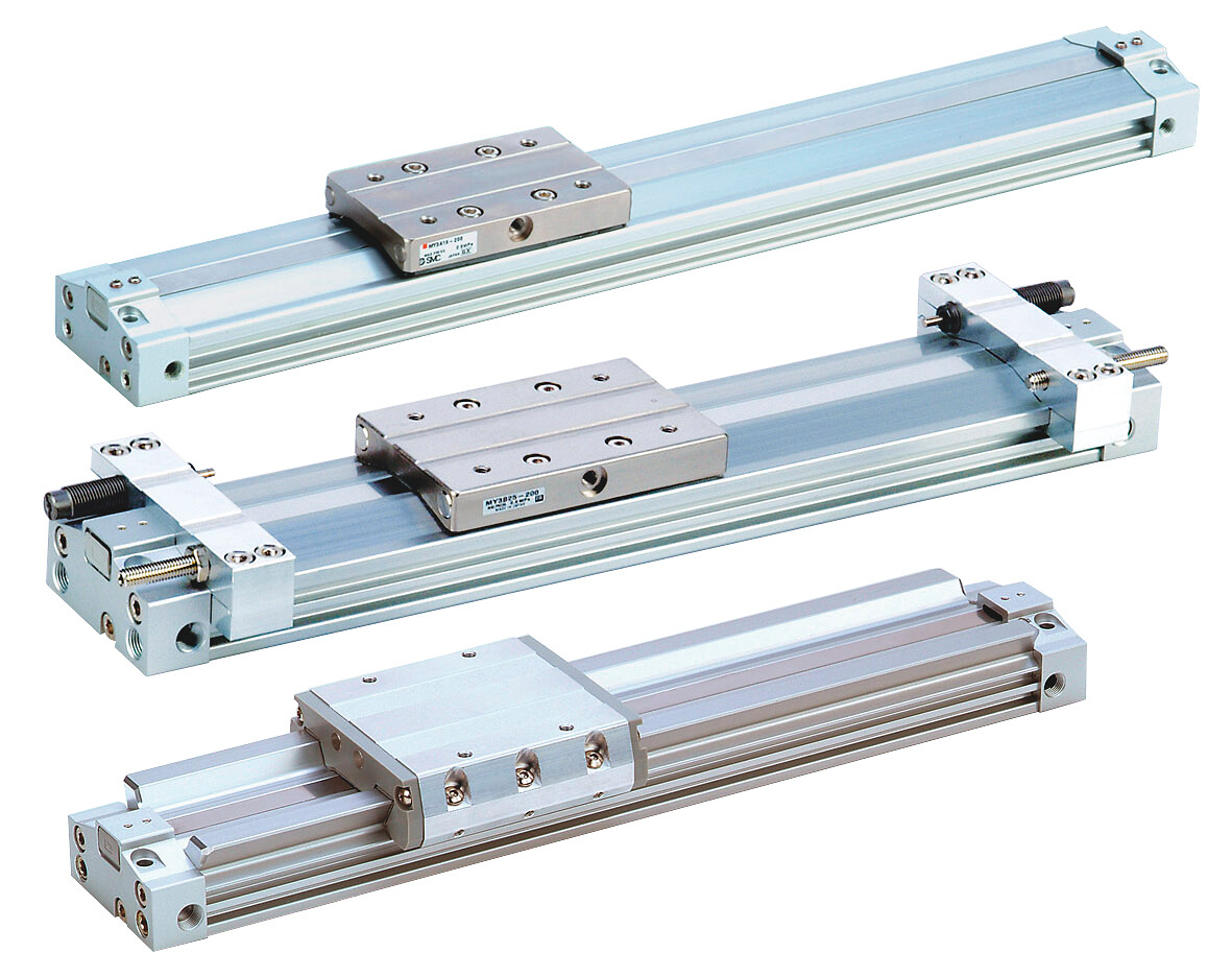 Etra Oy - Mechanically Jointed, Rodless Cylinder, Low Profile Design