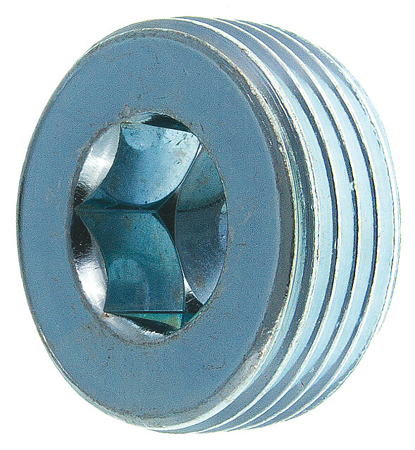 Etra Oy - DIN 906 Zn 1.1/2'' Hex pipe plug